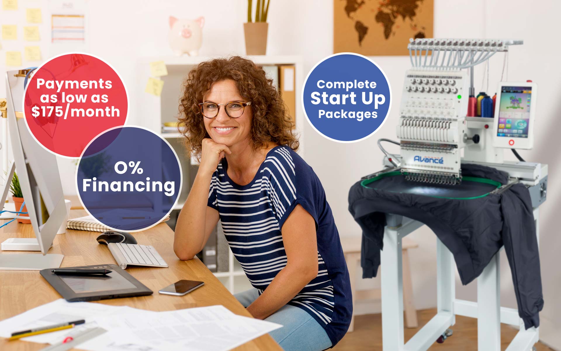 Avance Start Embroidery Business - ColDesi