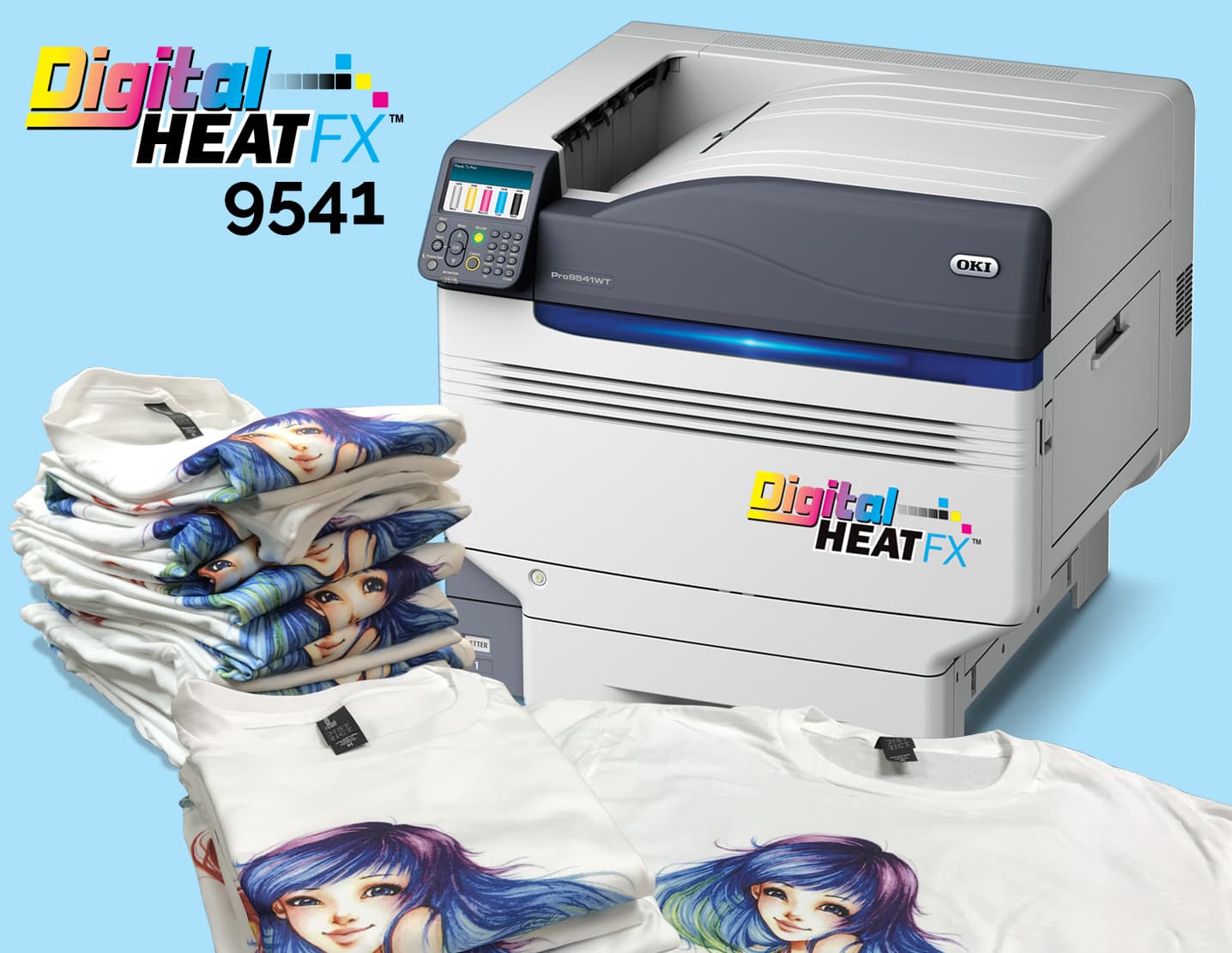 White Toner Printers and T-Shirt Transfer Systems | ColDesi