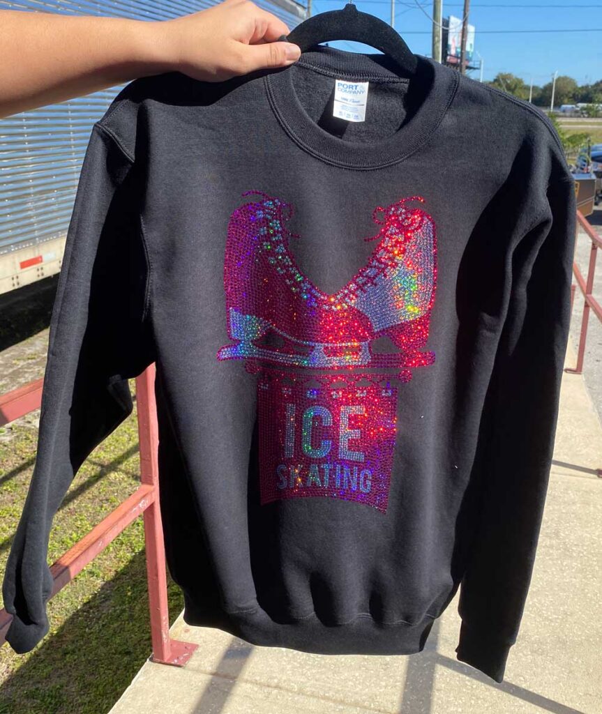 Custom Bling Sweats | Prospangle Machine - ColDesi