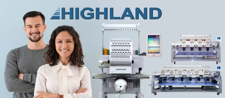 Highland Embroidery Machines - ColDesi