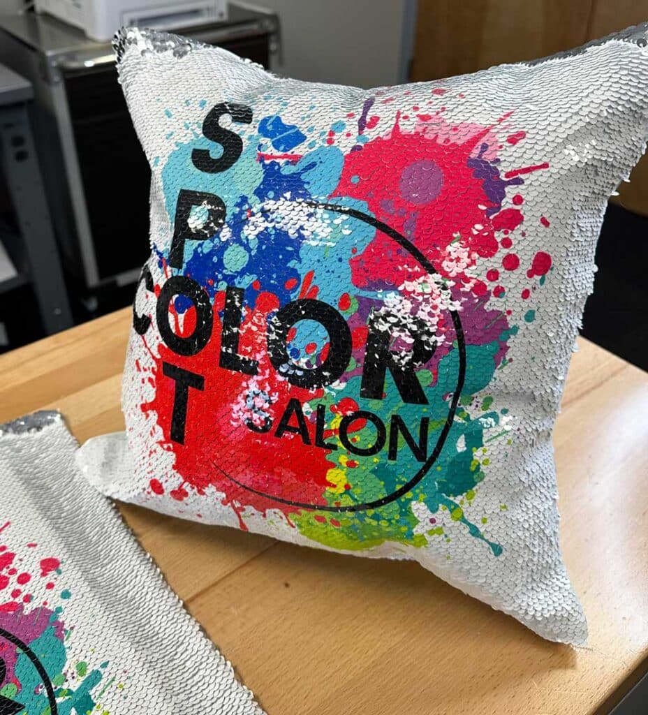 Mastering Sequin Pillow Customization with Sawgrass SG1000