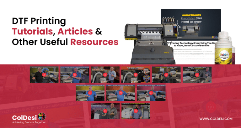 DTF Printing Tutorials, Articles & Resources | ColDesi