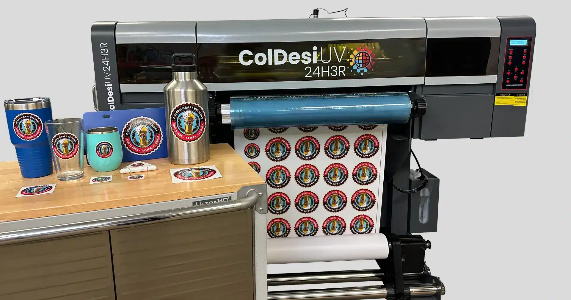 ColDesi UV 24H3R Roll Printer - ColDesi