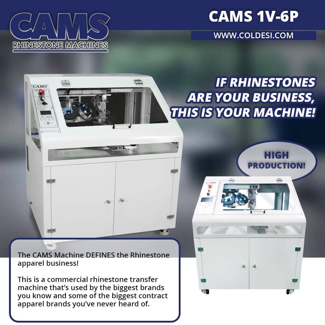 Spangle & Rhinestone Machines from ColDesi