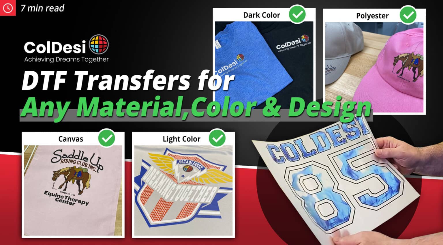 Direct-to-Film (DTF) Printers | ColDesi